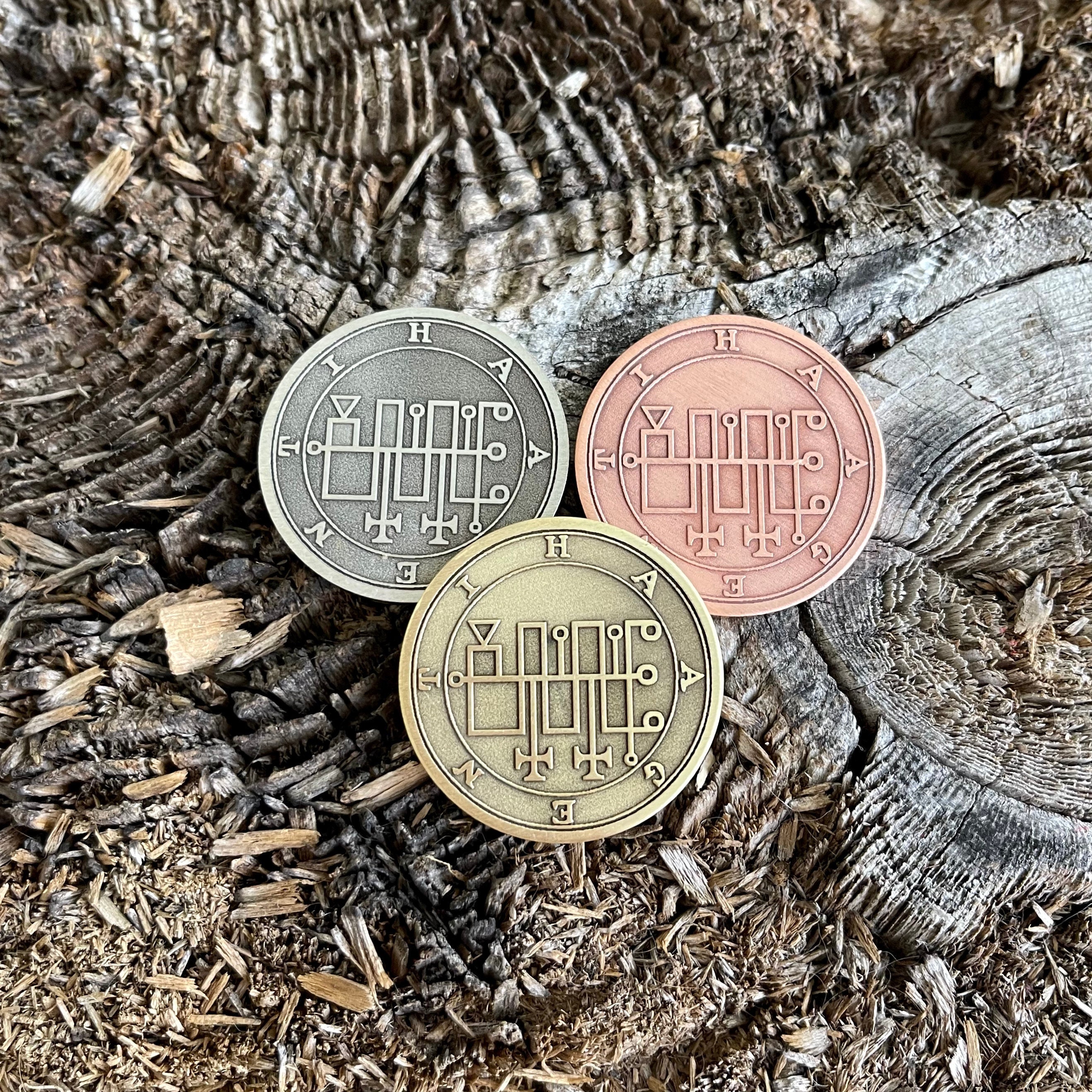 SEAL OF HAAGENTI Goetia Coin Haagenti Coin Pendant - Etsy