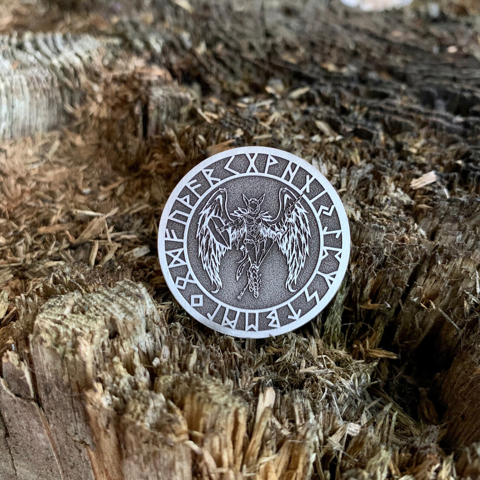 VALKYRIE Coin VALKYRIE Pendant VALKYRIE Keychain Valkyrie - Etsy