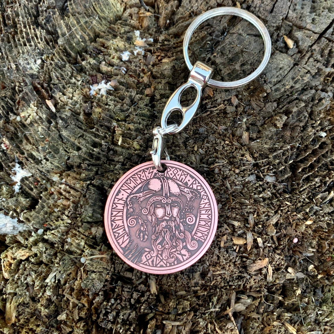 ODIN Coin || ODIN Pendant | ODIN Keychain | Odin Pin Badge (33 Mm, 1.25 ...