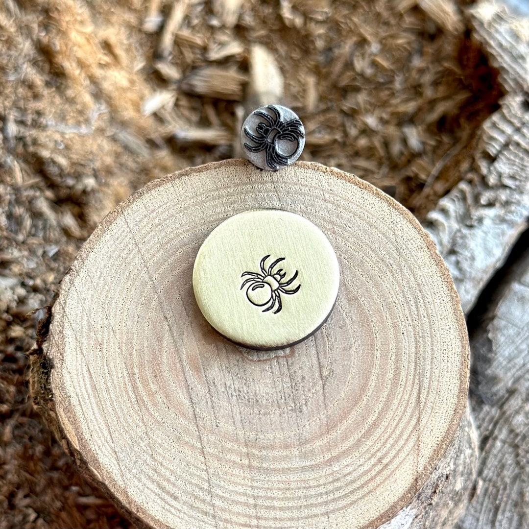 SPIDER METAL STAMP || Spider Metal Die || Metal Punch || Metal Impact ...