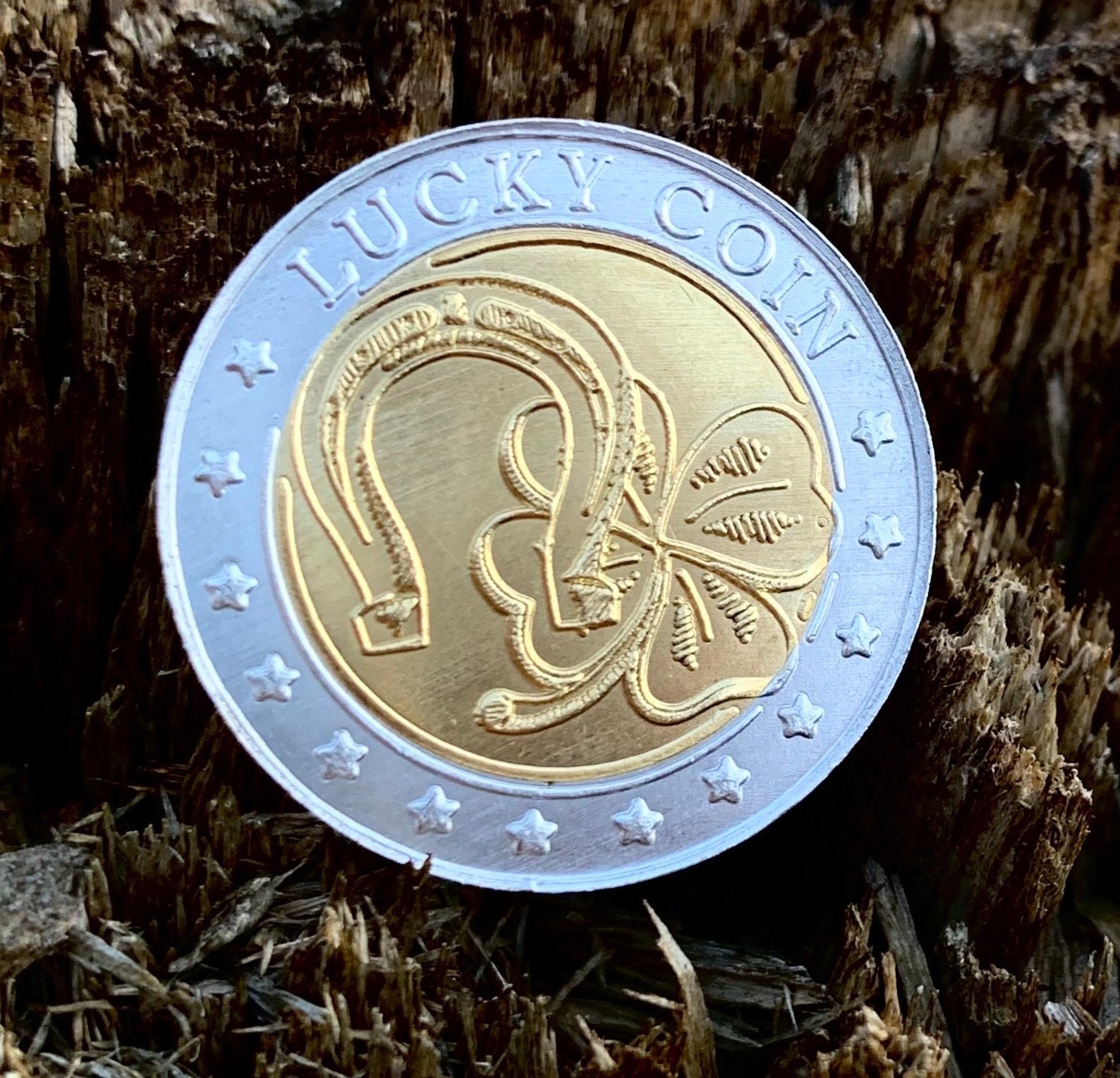 50 Pcs LUCKY Coin, LUCKY Charm - Etsy