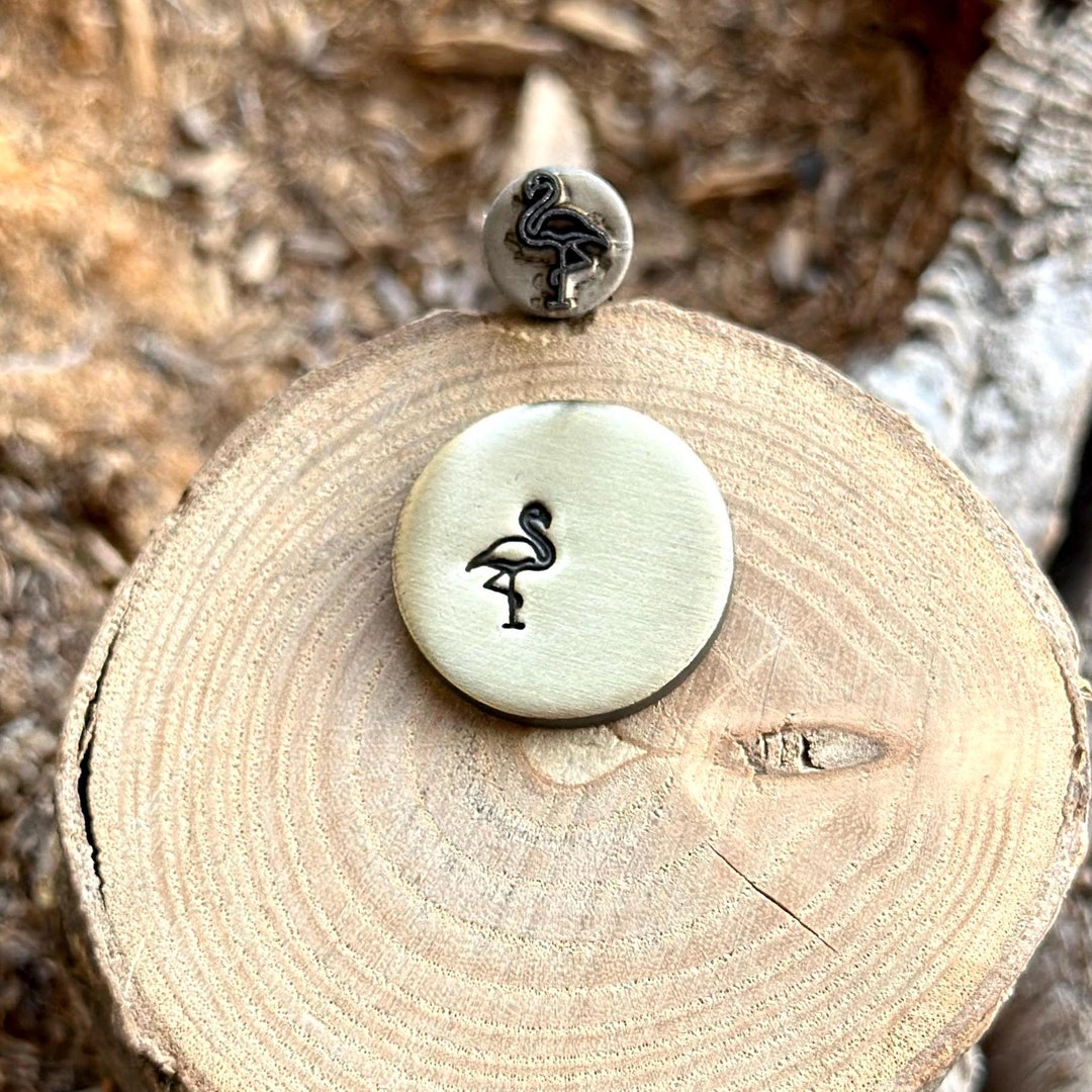 FLAMINGO METAL STAMP || Flamingo Metal Punch Die || Metal Animal Stamps ...