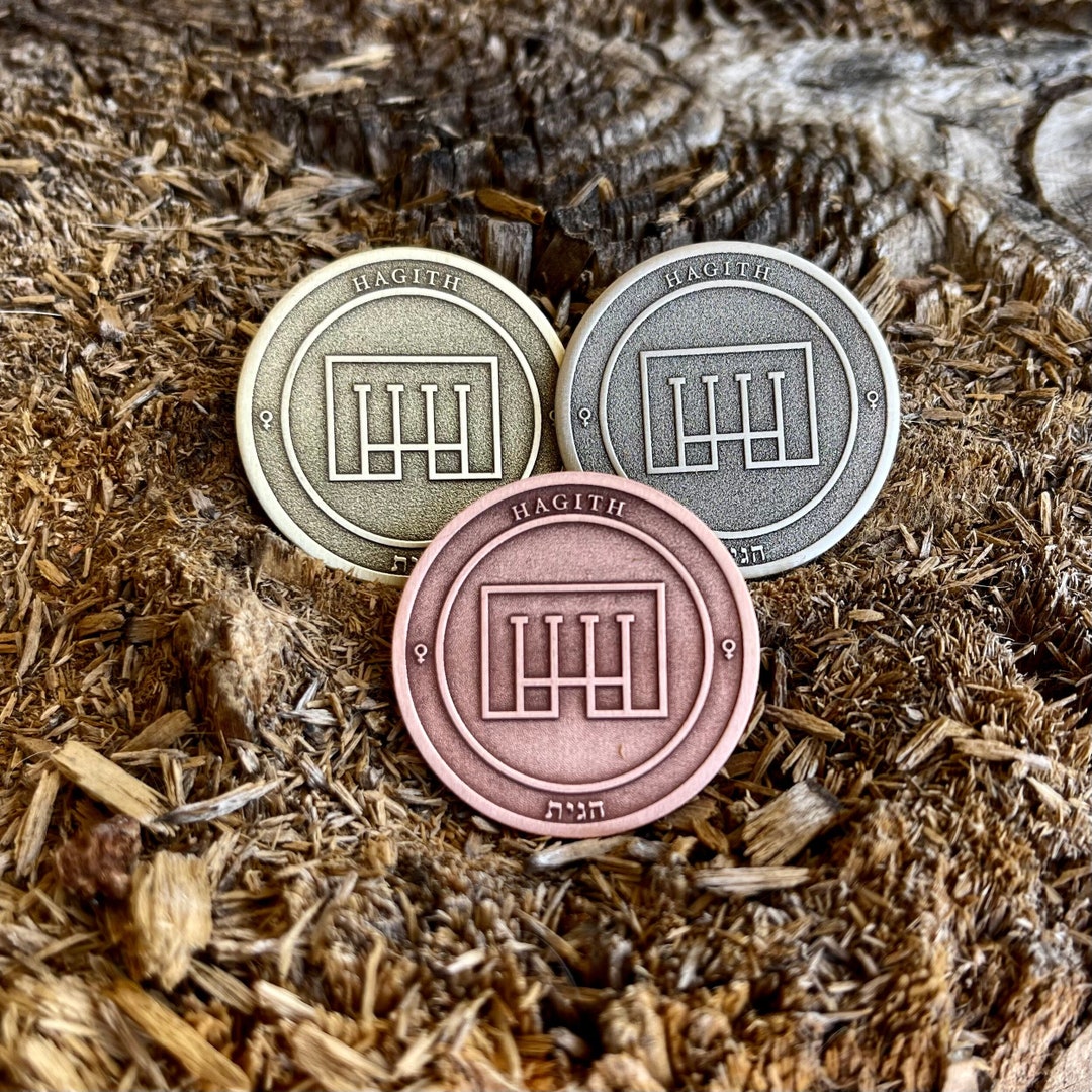 HAGITH Coin || Seven Olympian Spirits || Olympic Spirits || Souvenir || Pendant || Keychain ...