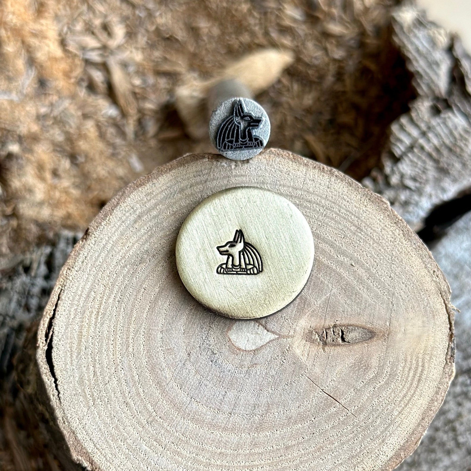 ANUBIS Metal Stamp || Egyptian God Metal Die || Metal Stamps || Jewelry ...