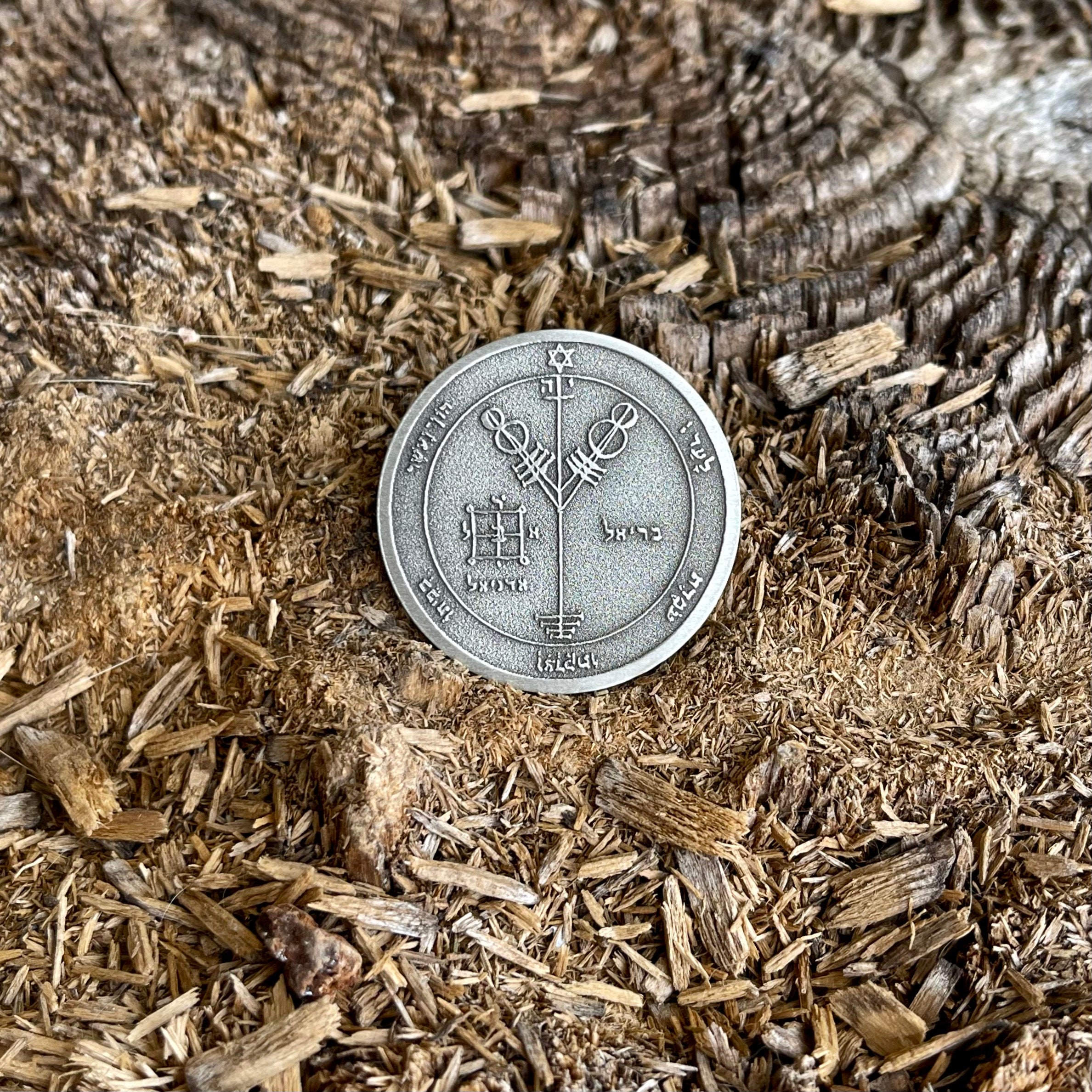 4th JUPITER SEAL Coin || the Fourth Pentacle of Jupiter || Solomon ...