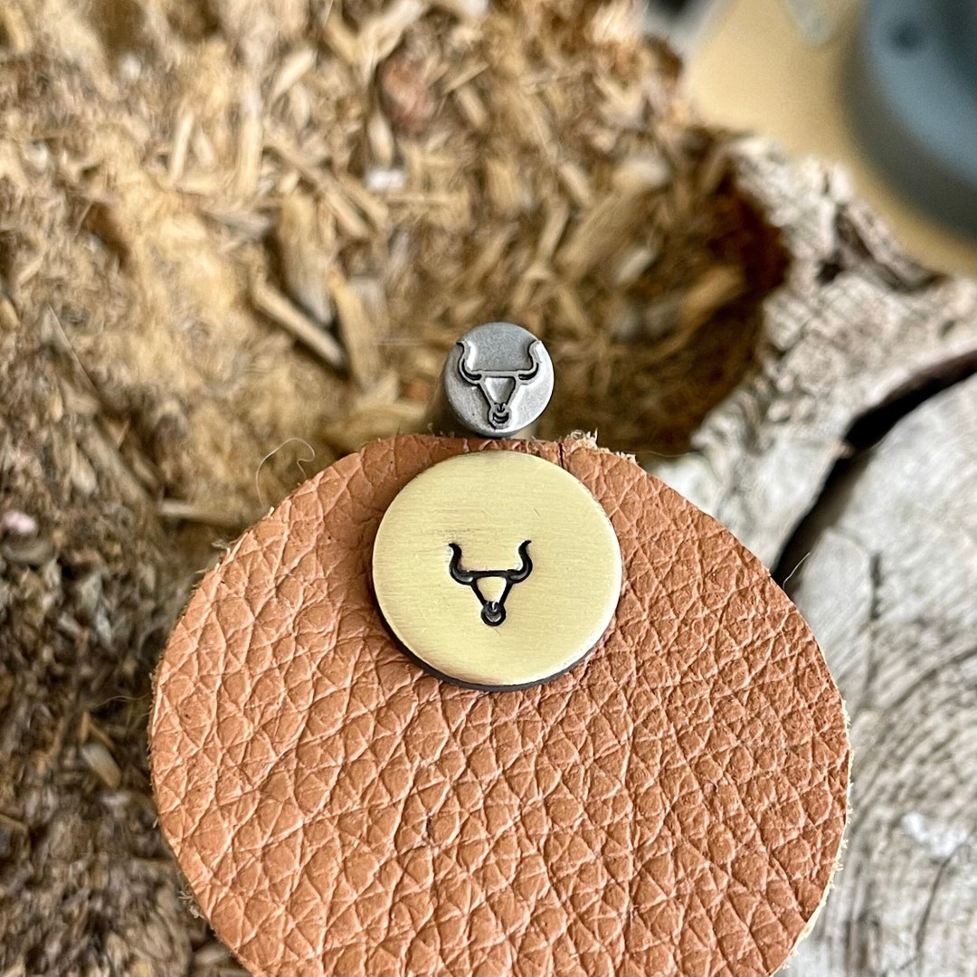 TAURUS Zodiac METAL STAMP || Zodiac Sign Metal Die || Metal Stamps ...