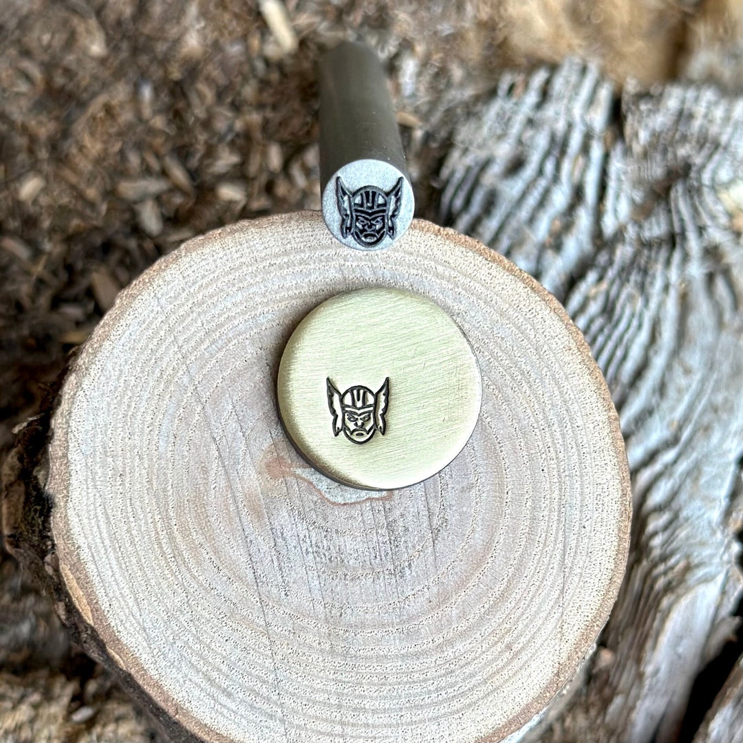 THOR METAL Stamp || Thor Head Die || Norse Metal Stamp || Punch Stamp ...