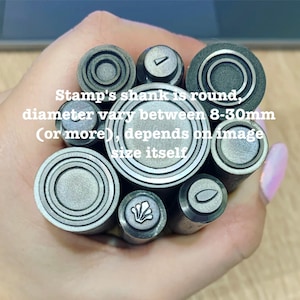 OLD ENGLISH ALPHABET Punch Set || Old English Alphabet Metal Stamps Set ...