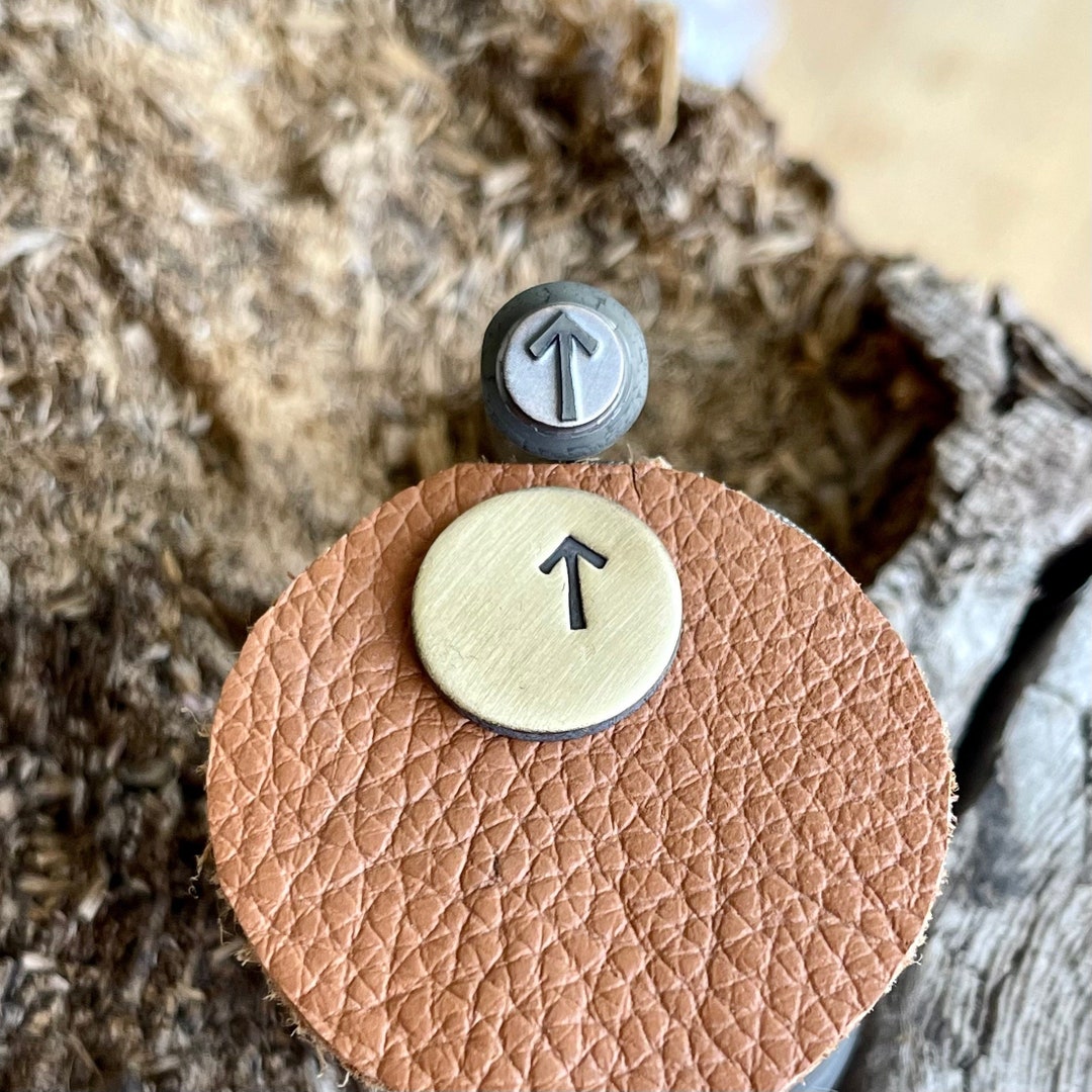 RUNE ALPHABET T Futhark Rune Alphabet Metal Stamp Metal Die Jewelery ...