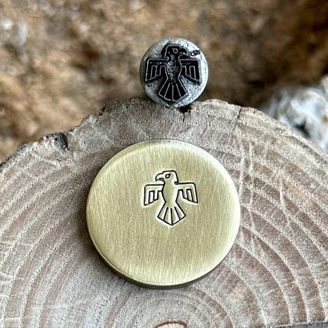 THUNDERBIRD SILHOUETTE METAL Stamp || Power Symbol Die || Metal Stamp ...