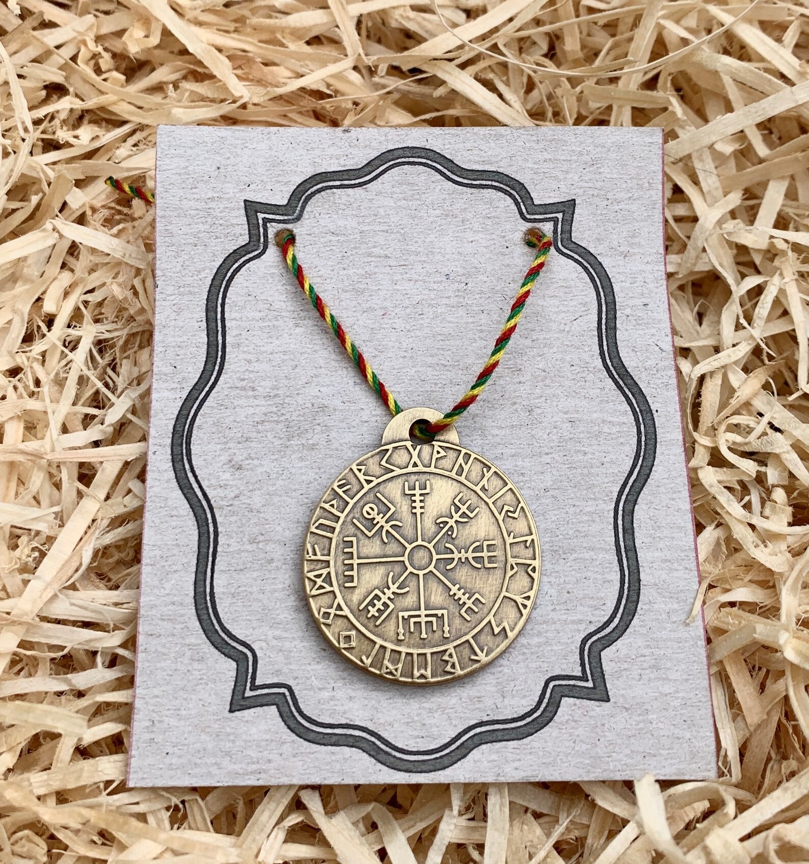 Viking Compass, Vegvisir Pendant, Coin, Keychain, Pin Badge - Etsy