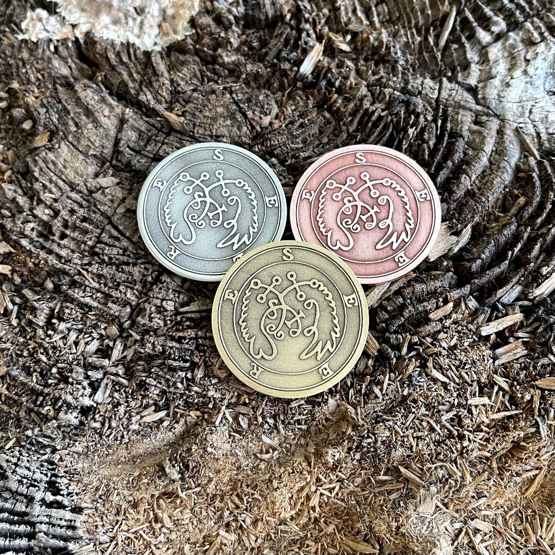 SEAL OF SEERE || Goetia Coin || Sear Coin || Goetia Seals || Coin ...