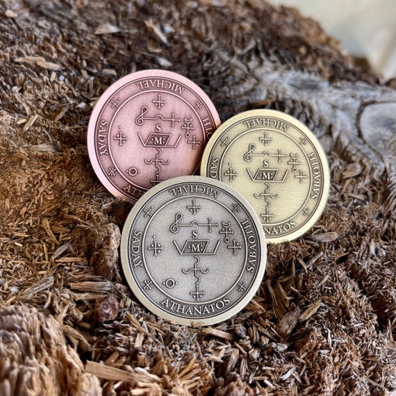 ARCHANGEL MICHAEL SEAL Seal of Archangel Michael Coin - Etsy Australia