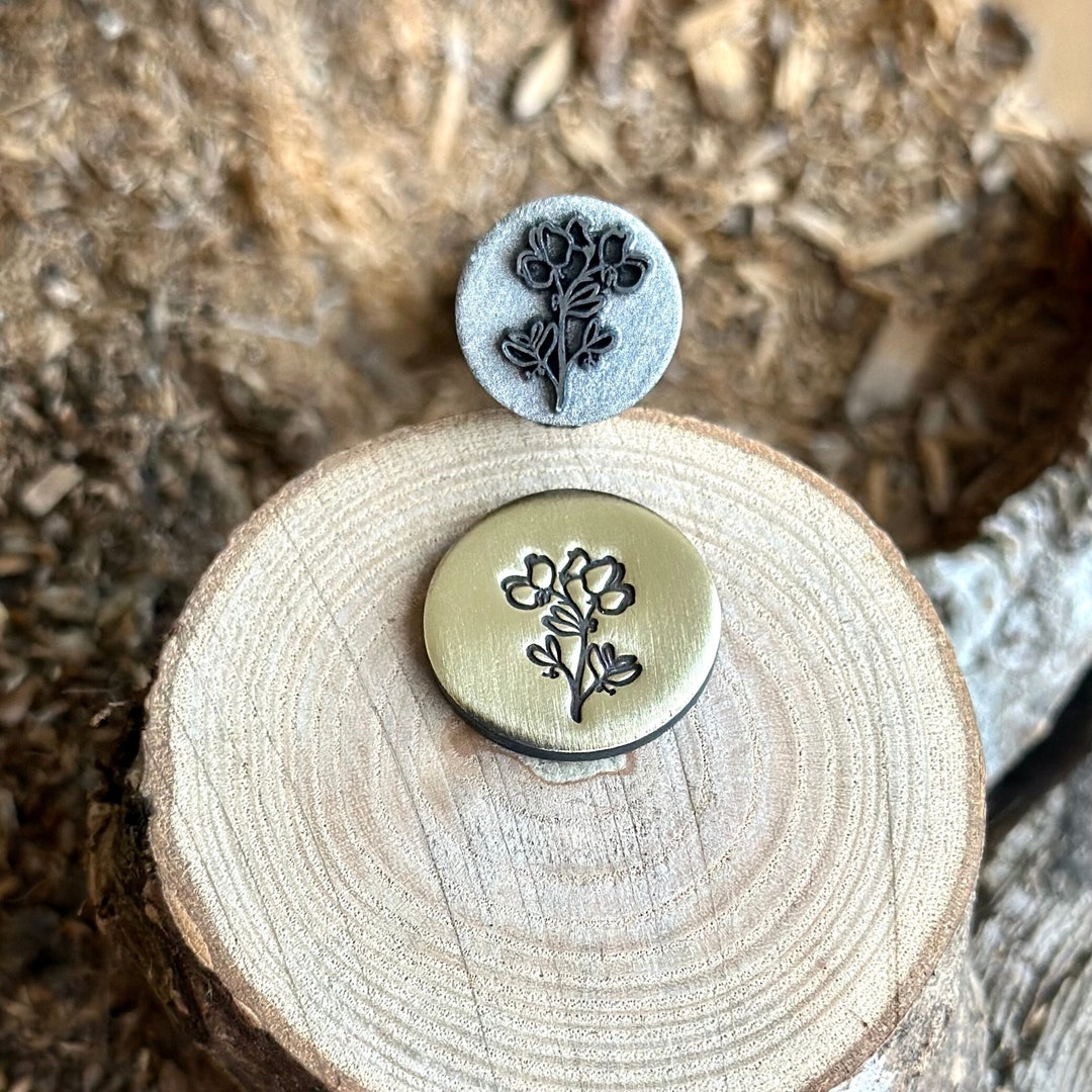 SWEET PEA Metal Stamp || Flower Metal Die || Metal Stamps || Jewelry ...