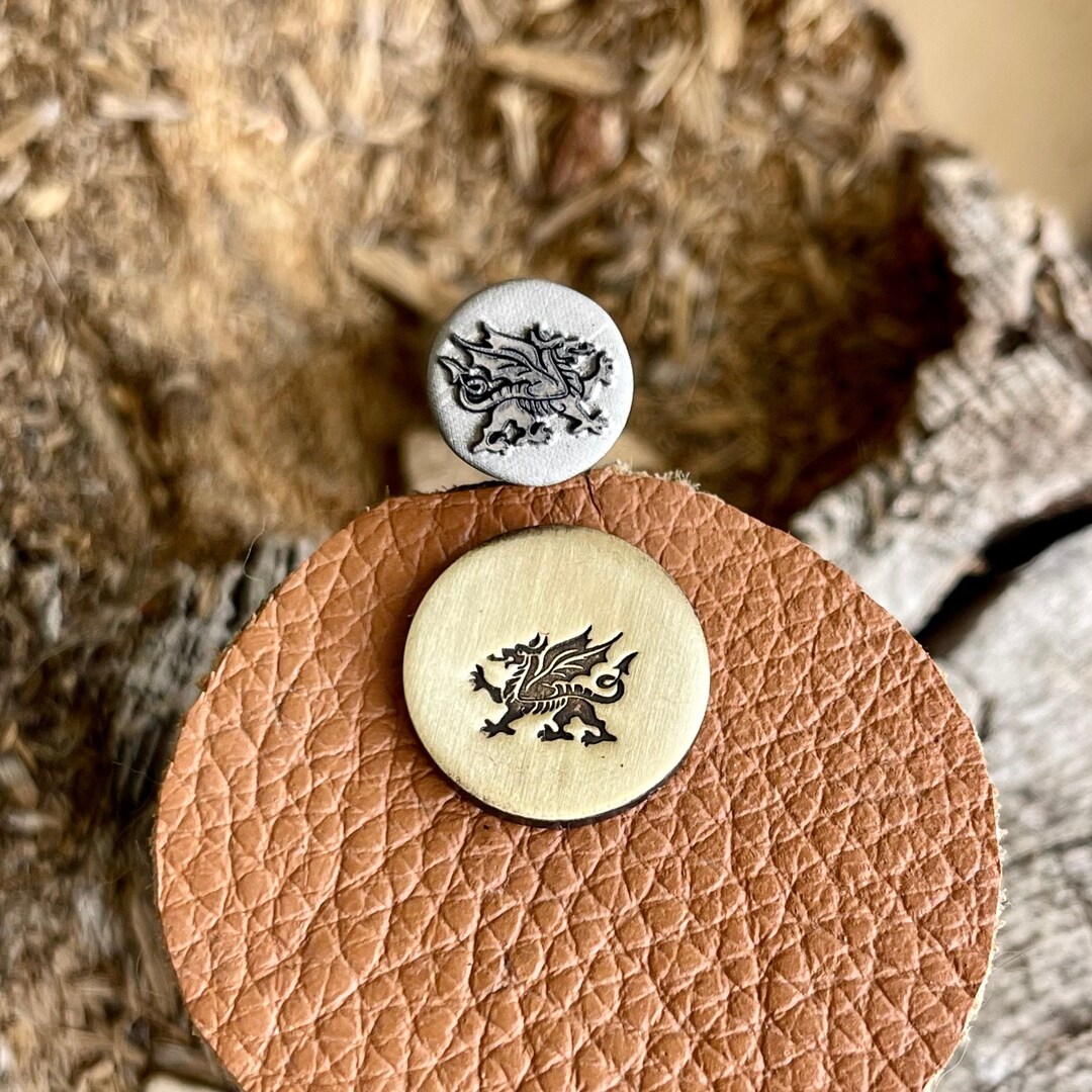 WELSH DRAGON Metal Stamp the Red Dragon Metal Die Metal Stamps Jewelry ...