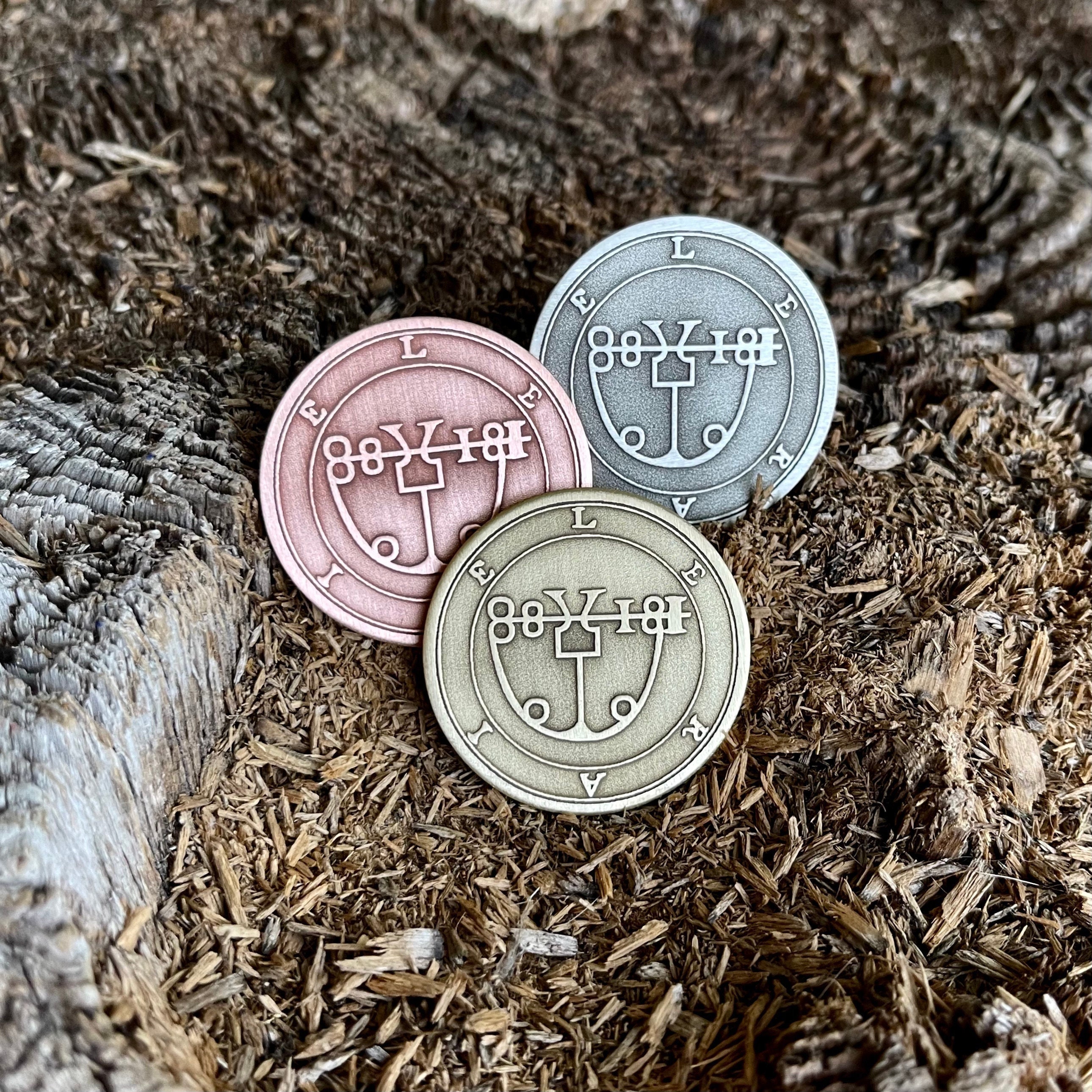 SEAL OF LERAIE || Goetia Coin || Leraye || Coin, Pendant, Keychain, Pin ...