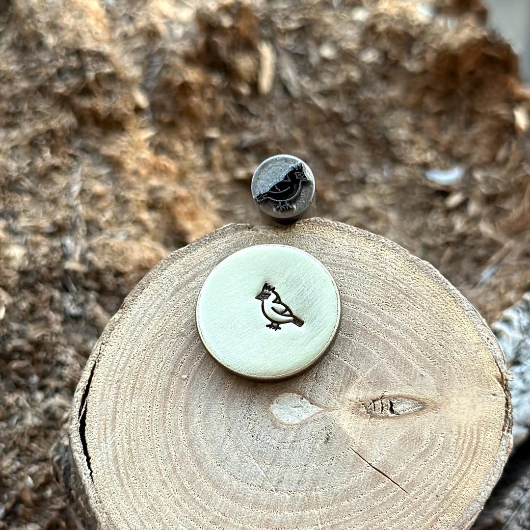 CARDINAL Metal Punch Stamp || Bird Animal Cardinal Metal Die || Metal ...