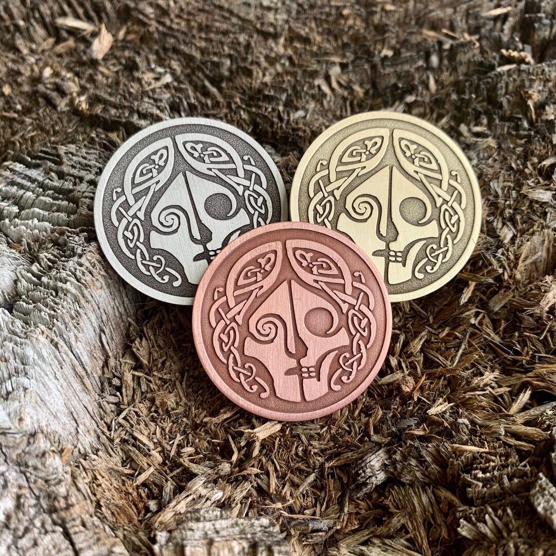 HEL (HELA) Coin || Souvenir || Pendant || Keychain || Pin Badge ...