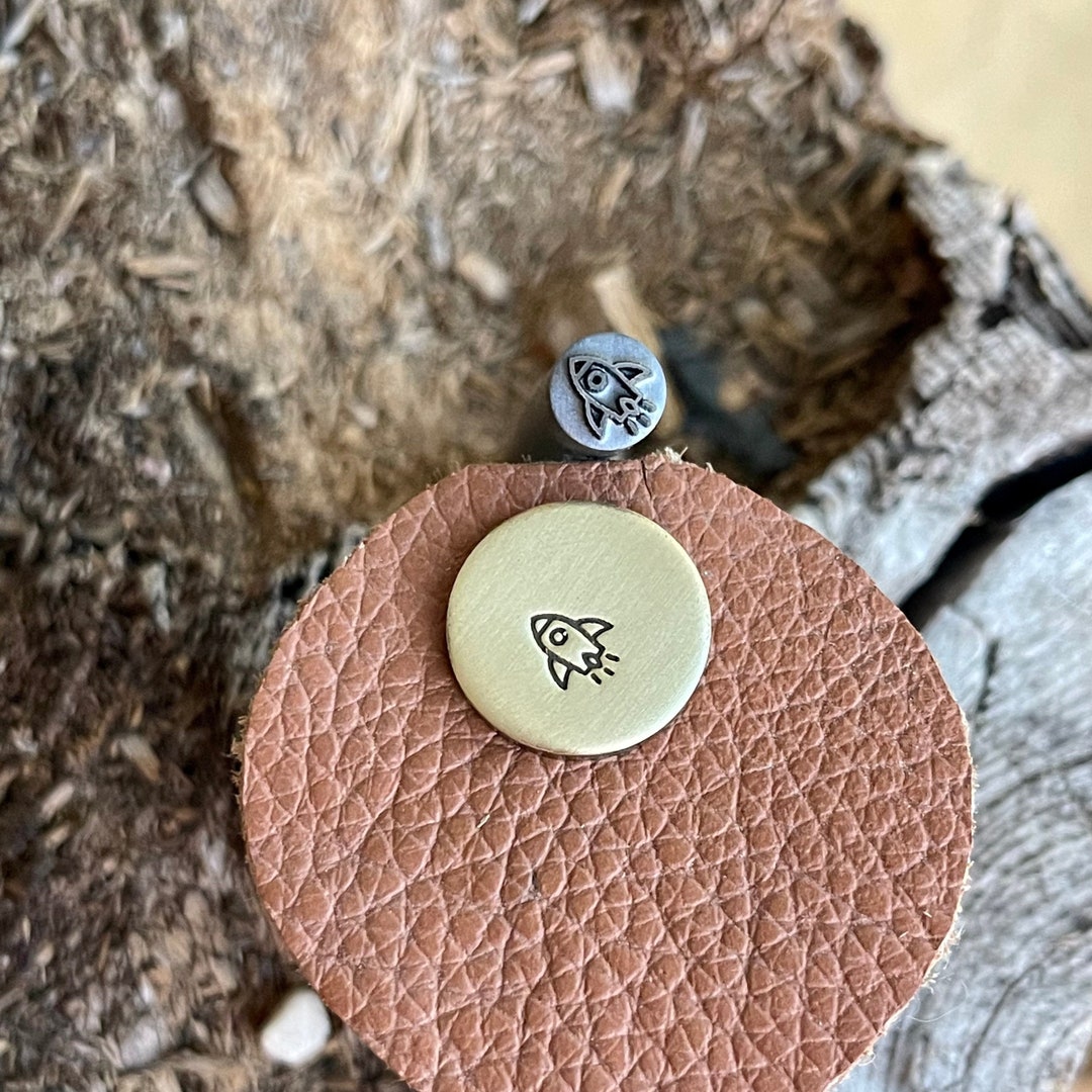 SPACE ROCKET Metal Stamp || Space Rocket Metal Die || Metal Stamps ...