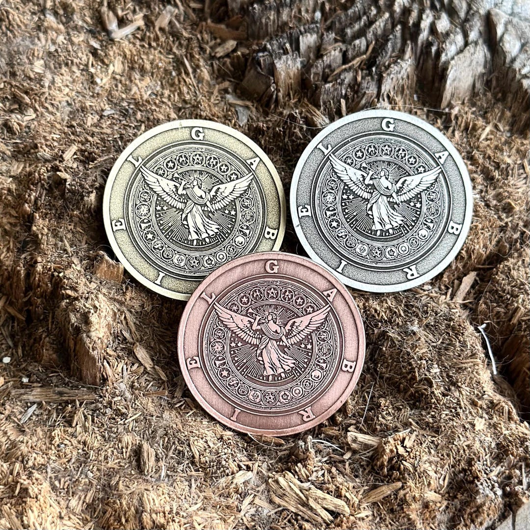ARCHANGEL GABRIEL Coin || Coin of Archangel Gabriel || Magical Amulet ...