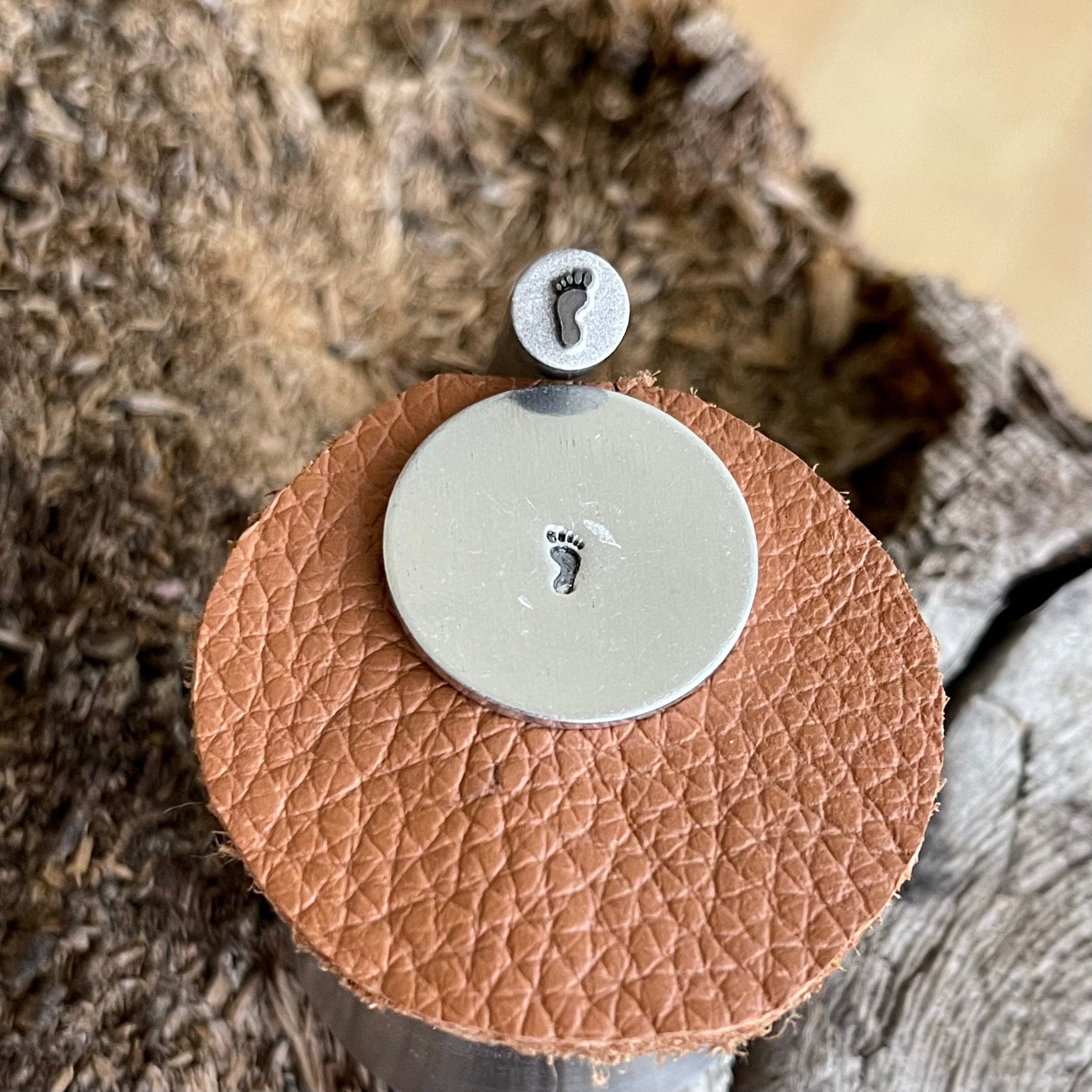 FOOT METAL STAMP Foot Metal Die Metal Stamps Jewelry - Etsy