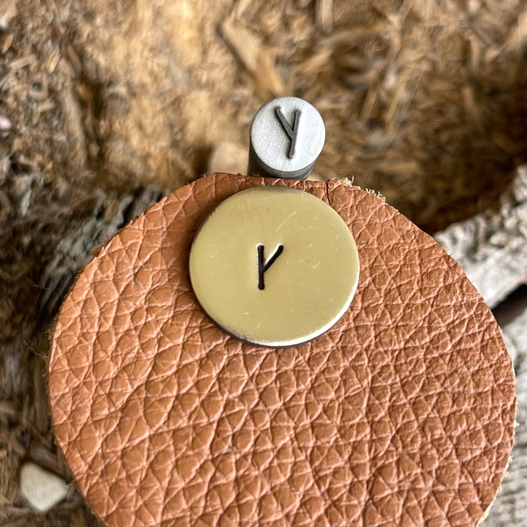 YOUNGER FUTHARK KAUN Scandinavian Runes Metal Stamp - Etsy