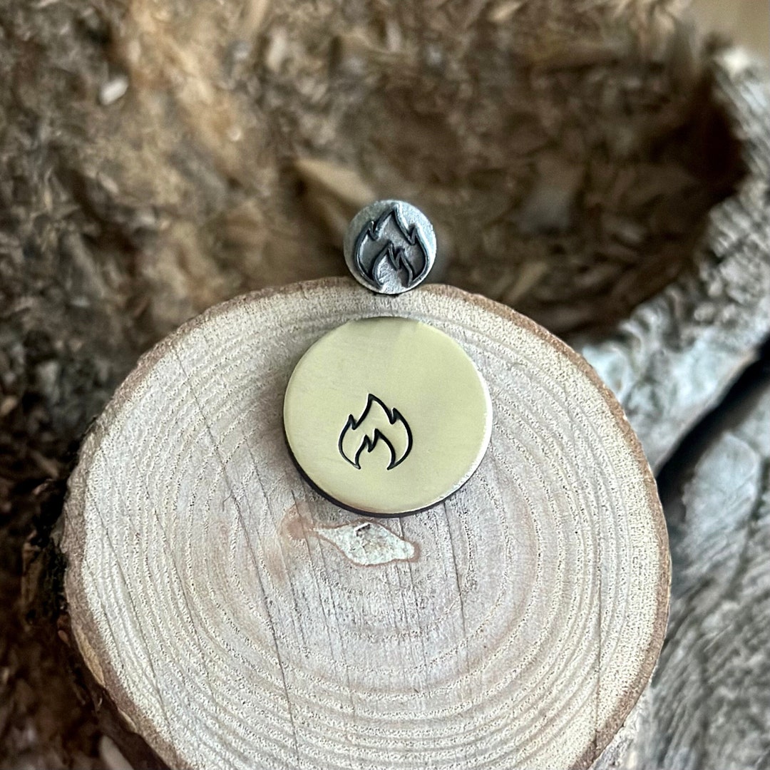 FLAME METAL STAMP || Fire Flame Metal Die || Metal Stamps || Jewelry ...