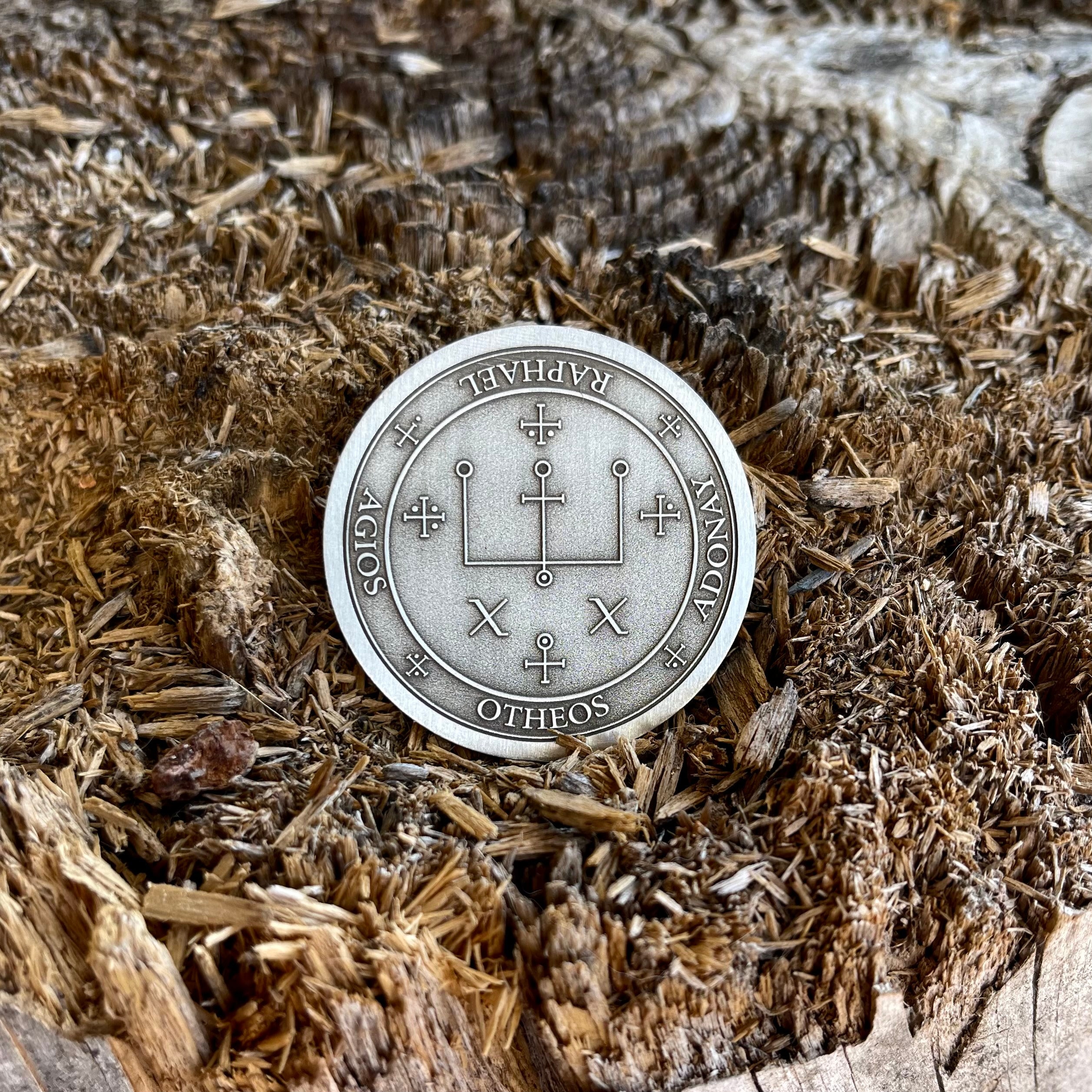 ARCHANGEL RAPHAEL SEAL Seal of Archangel Raphael Coin - Etsy