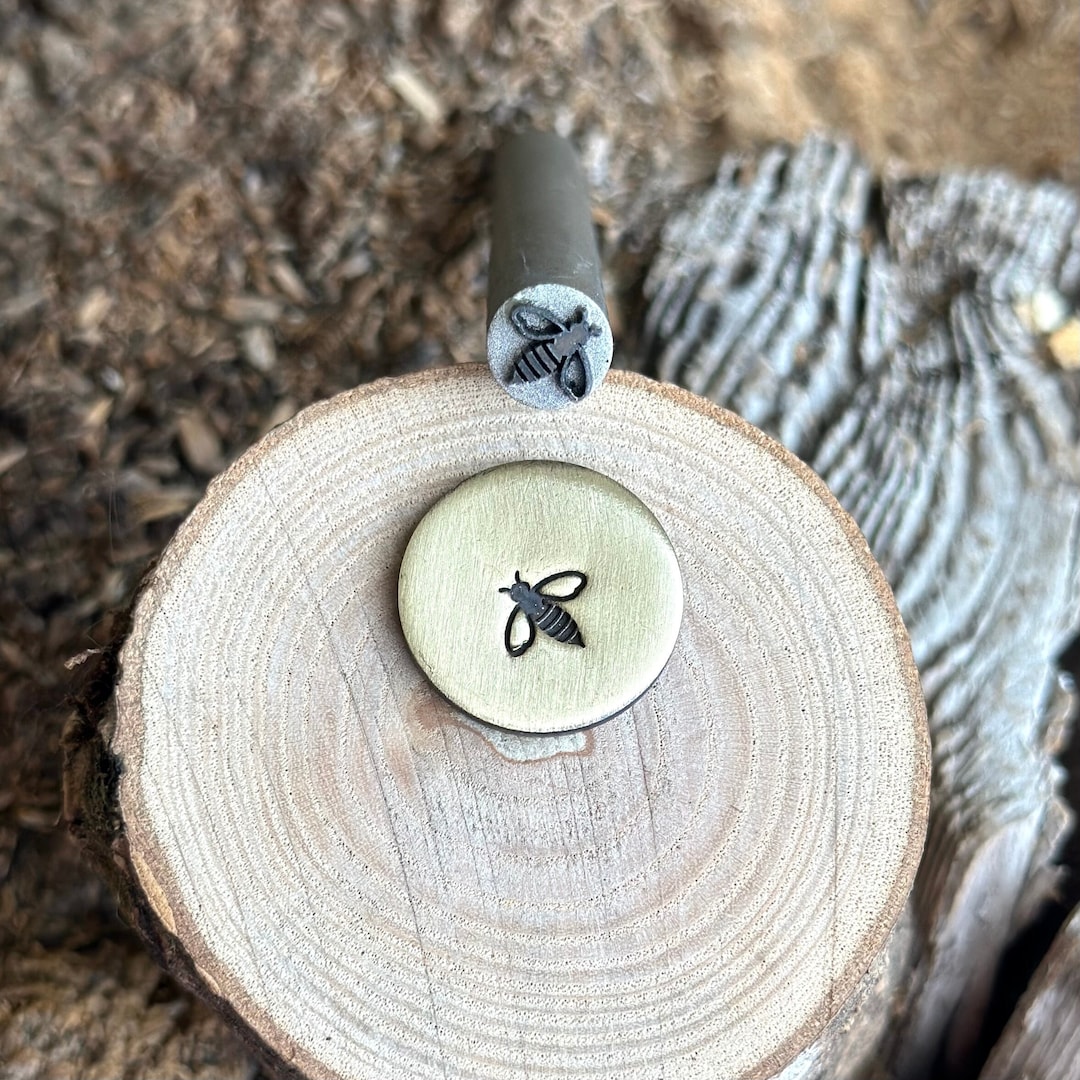 BEE METAL STAMP || Bee Metal Die || Metal Stamps || Jewelry Punch Stamp ...