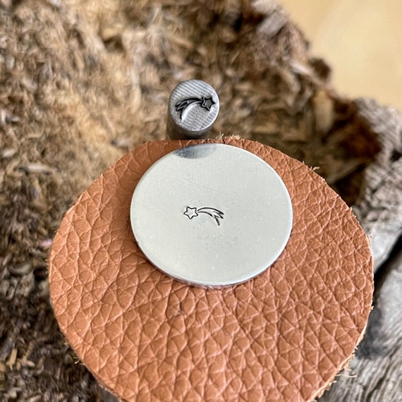 STAR METAL STAMP Shooting Star Metal Die Metal Stamps | Etsy