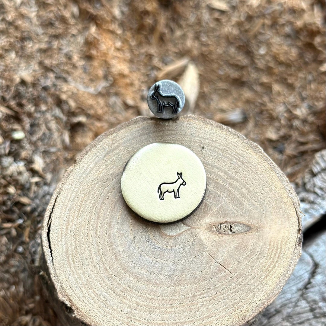 DONKEY Metal Stamp || Donkey Metal Die || Donkey Silhouette Metal ...