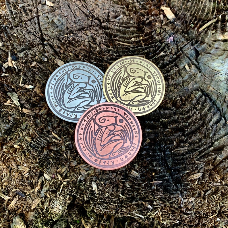 CTHULHU Coin ||CTHULHU Pendant || CTHULHU Keychain || Cthulhu Pin Badge ...