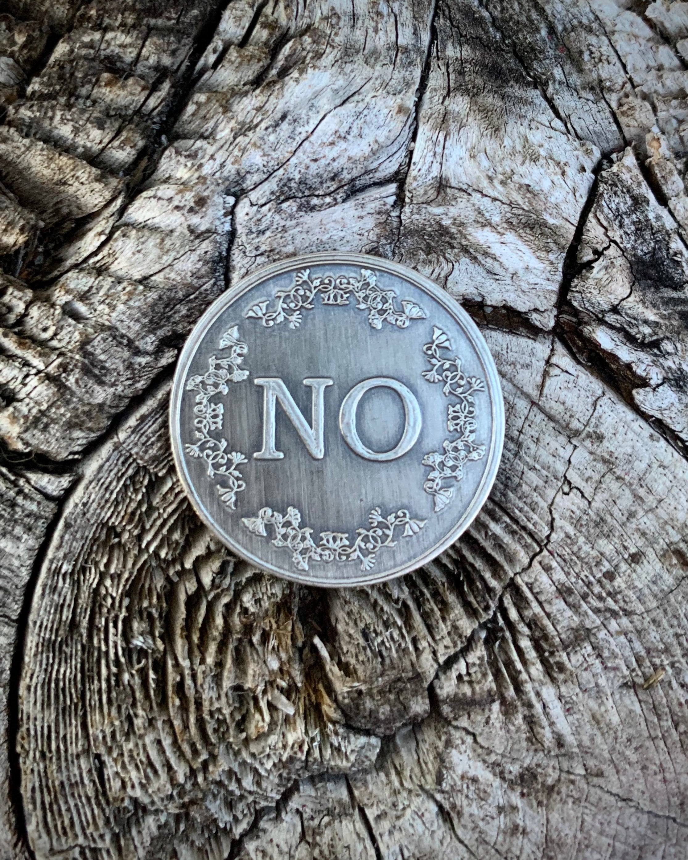 Yes No Coin Oracle Coin Decision Coin - Etsy UK