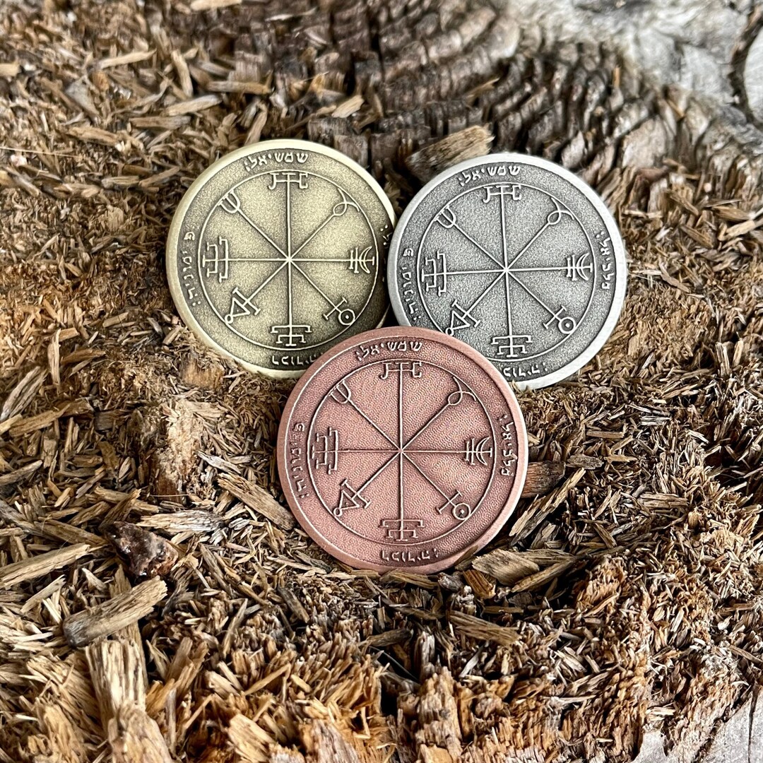 2nd SUN SEAL Coin || the Second Pentacle of the Sun Coin || Solomon ...