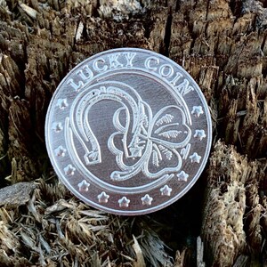50 Pcs LUCKY Coin, LUCKY Charm - Etsy