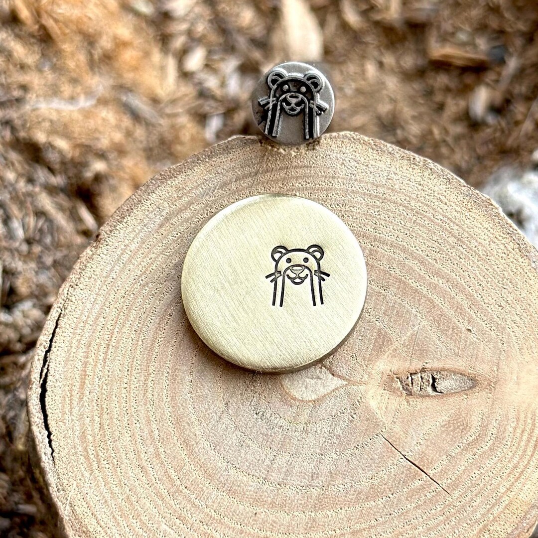 OTTER HEAD Metal Stamp || Cute Otter Animal Metal Die || Metal Stamps ...