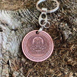 ZEUS || King of the Gods || Greek Mythology Coin, Pendant, Keychain ...