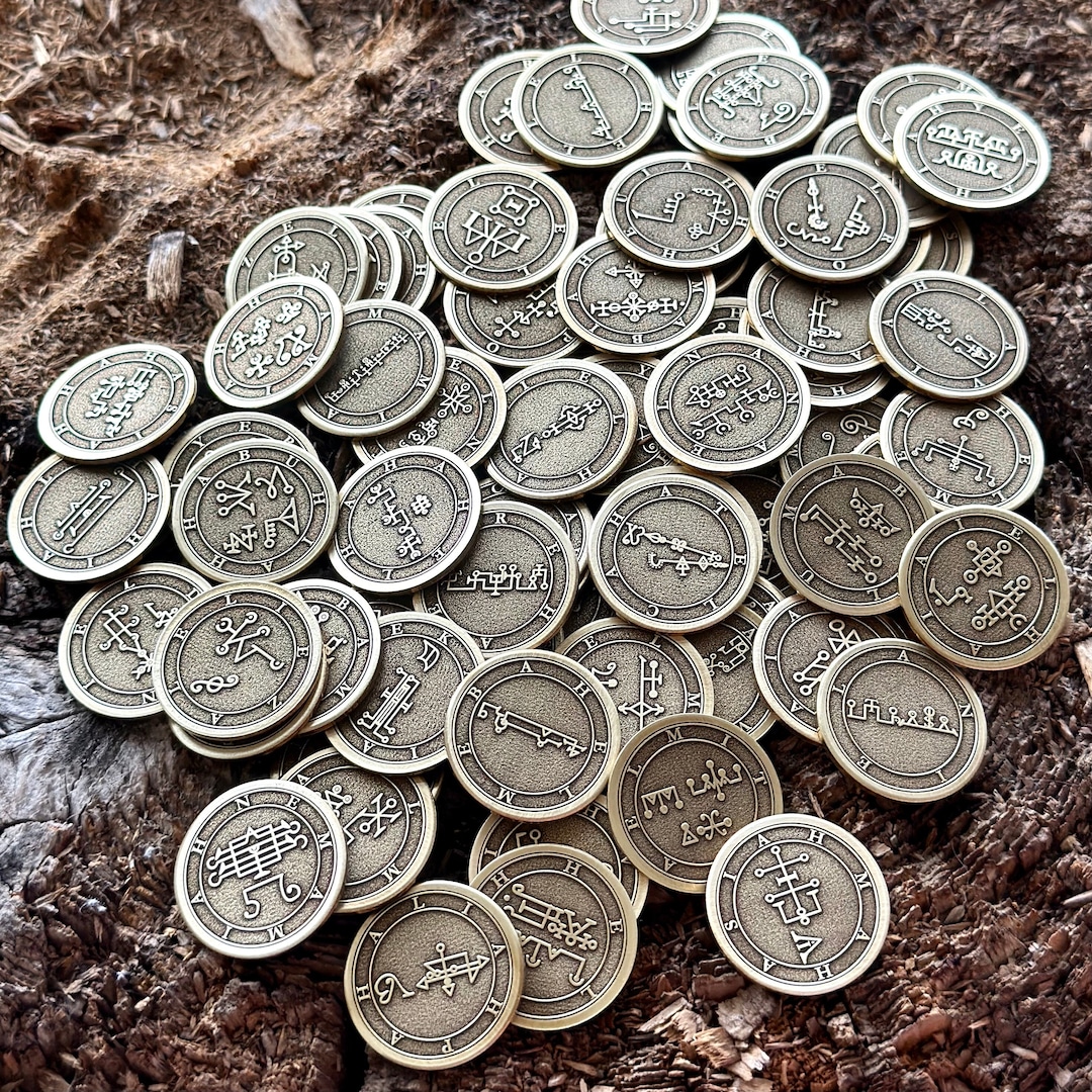 72 ANGELS SEALS SET || Angels of the Shem Hamephorash Seals || 72 ...