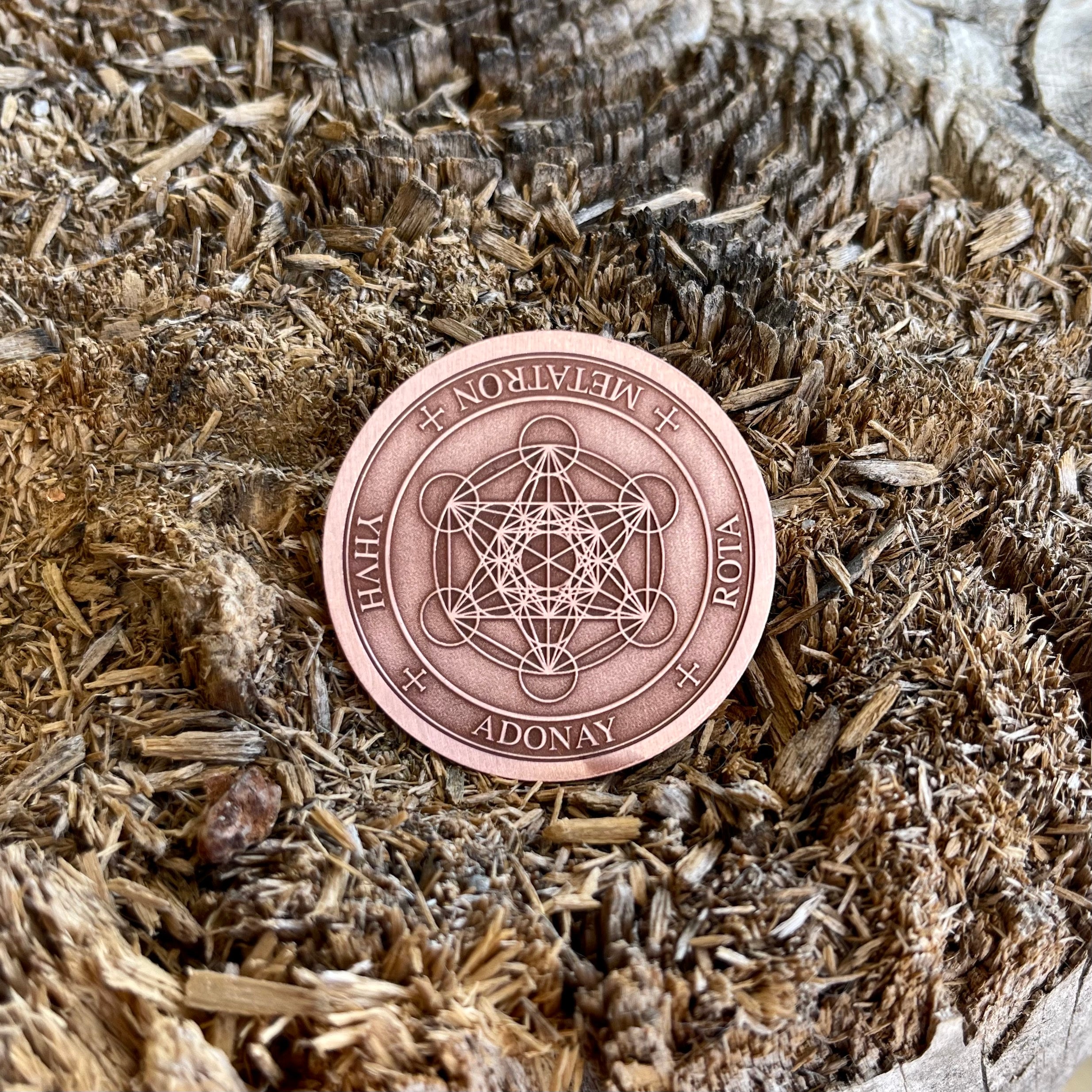 ARCHANGEL METATRON SEAL Seal of Archangel Metatron Coin - Etsy