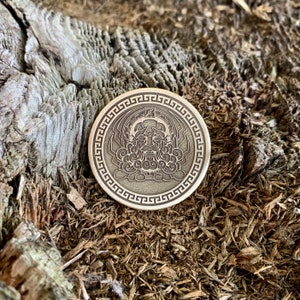 ZEUS || King of the Gods || Greek Mythology Coin, Pendant, Keychain ...