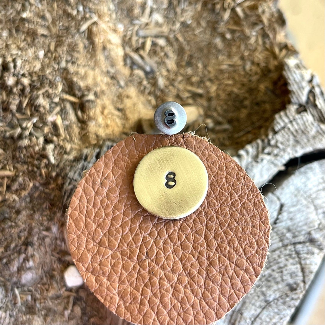 NUMBER 8 METAL STAMP || Number 8 Old English Alphabet Metal Die ...