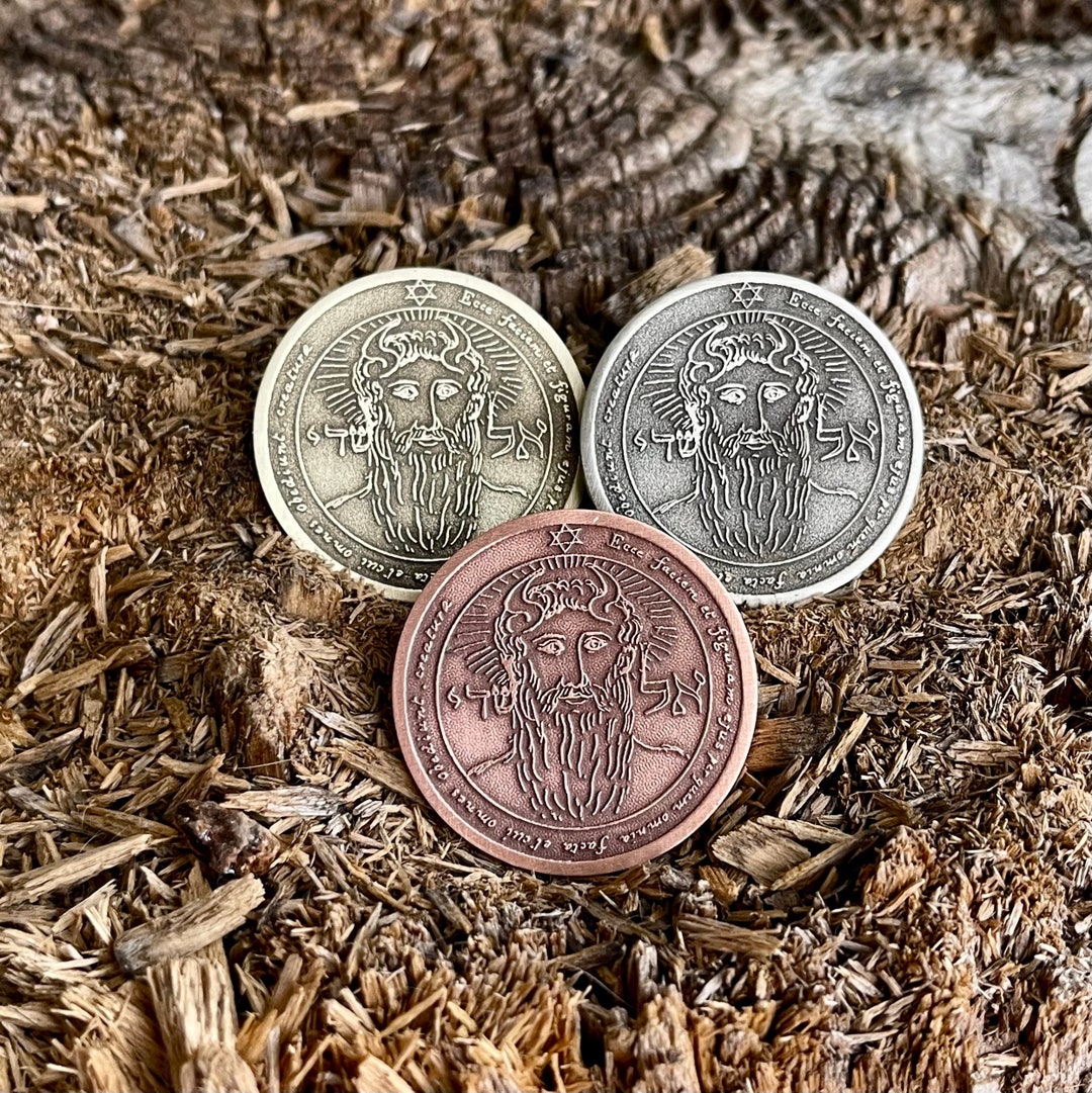 1st SUN SEAL Coin || the First Pentacle of the Sun Coin || Solomon ...