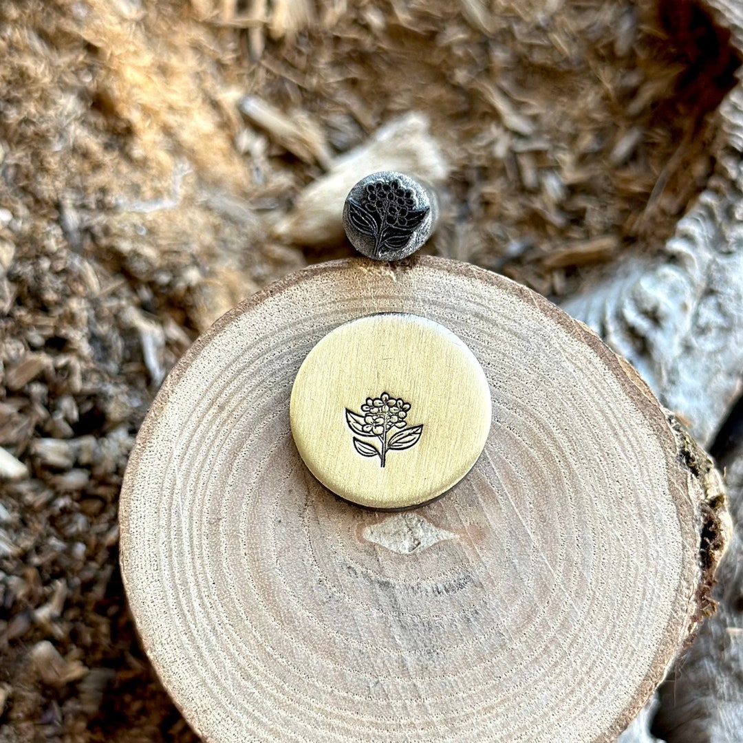 LILAC METAL STAMP || Floral Metal Die || Flower Metal Stamps || Impact ...