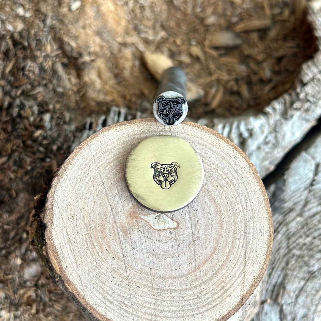 AMERICAN BULLY METAL Stamp || American Bully Die || Dog Breed Metal ...