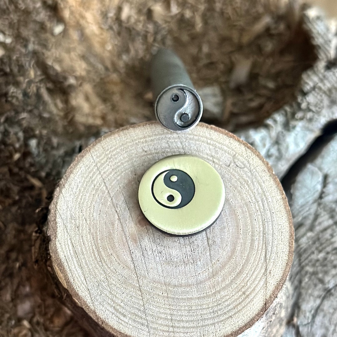 YINYANG CROSS Metal Stamp || Yin and Yang Punch || Metal Stamps ...