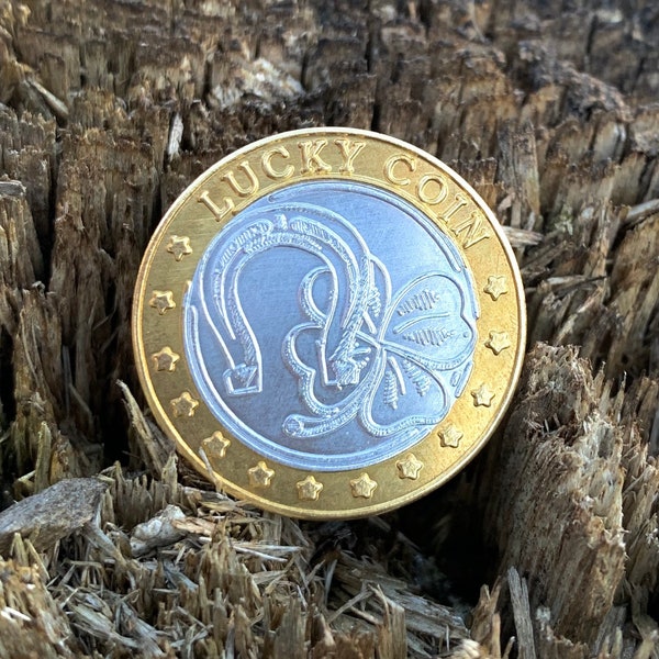 Good Luck Coin - Etsy