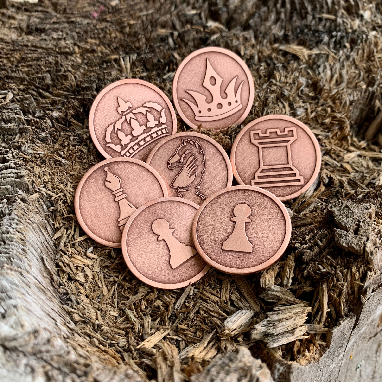 CUSTOM Coin Pendant Keychain or Pin 33 Mm 125 Inch - Etsy