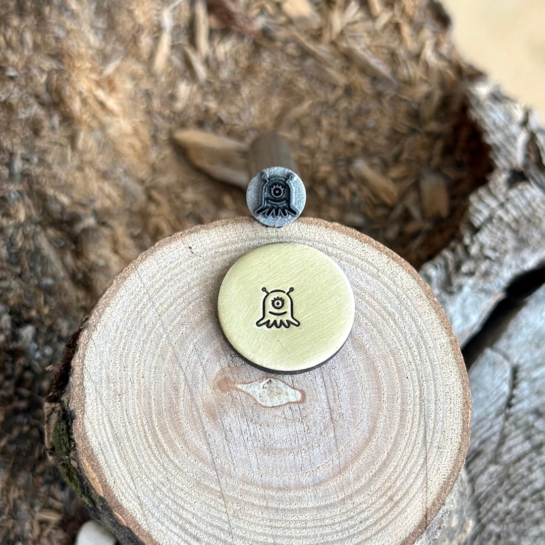 ALIEN Metal Stamp || Alien Metal Die || Metal Stamps || Jewelry Punch ...