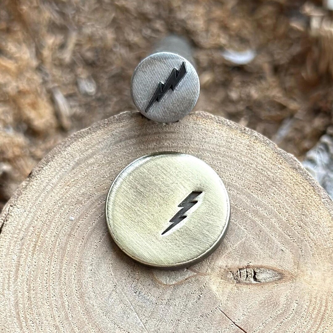 LIGHTNING METAL STAMP || Bolt Metal Die || Metal Stamps || Jewelry ...