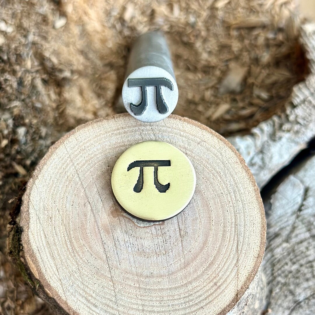 PI LETTER Metal Stamp || Greek Alphabet Metal Die || Metal Stamps ...